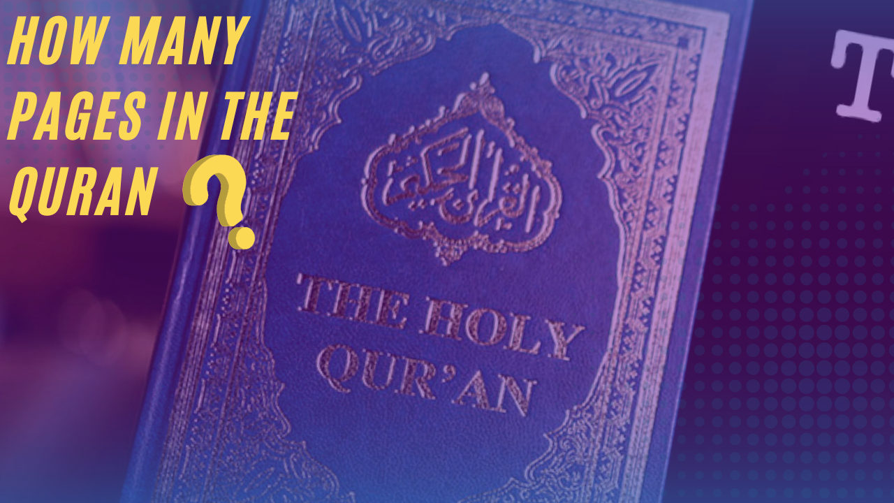 How Many Pages In The Quran Quran Kids Learning